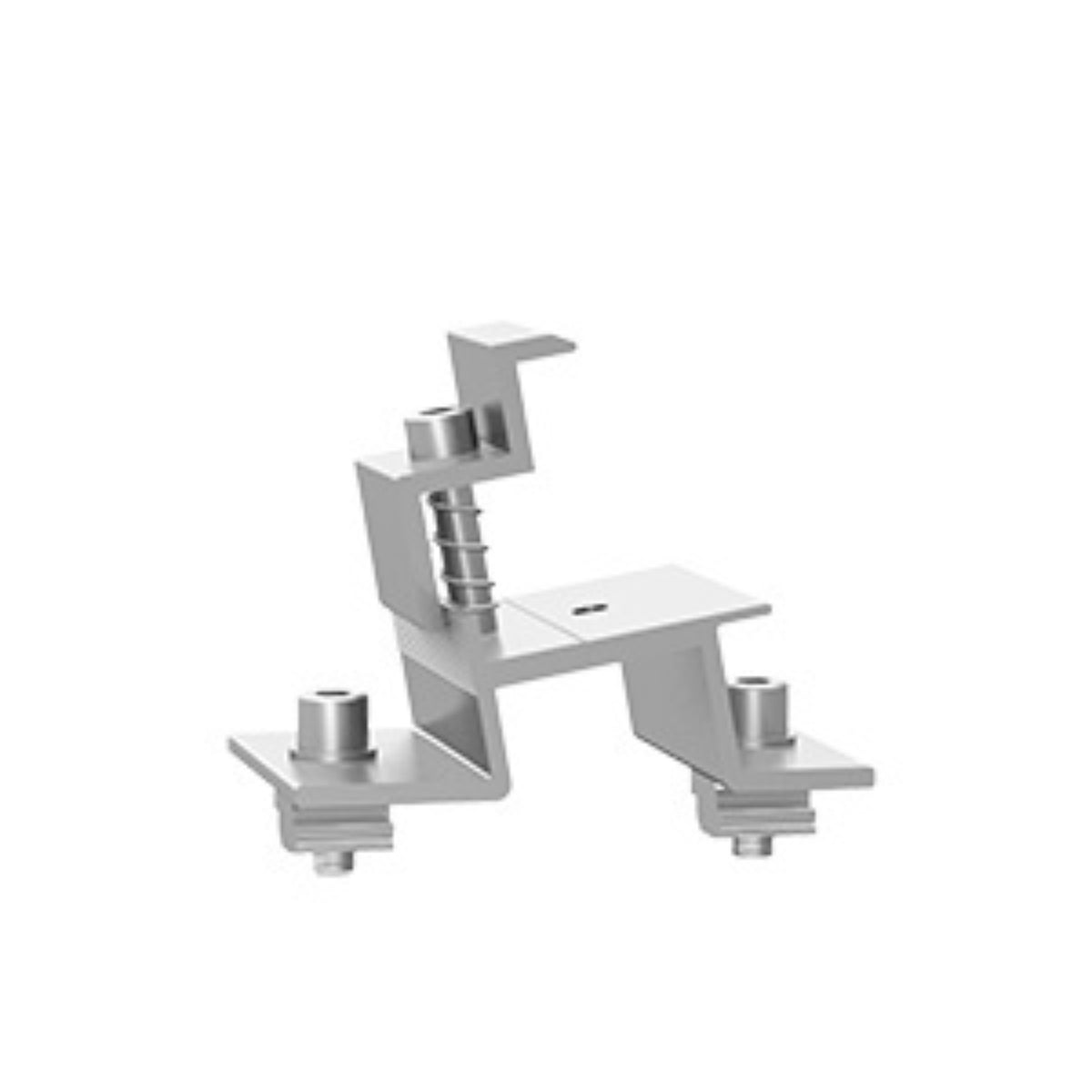 PV-ezRack ComT, Front Leg Assembly, 15°, with Z-Module and Grounding P ...